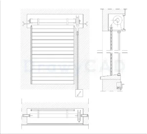 Roller shutters – DrawyCAD – Free DWG Download